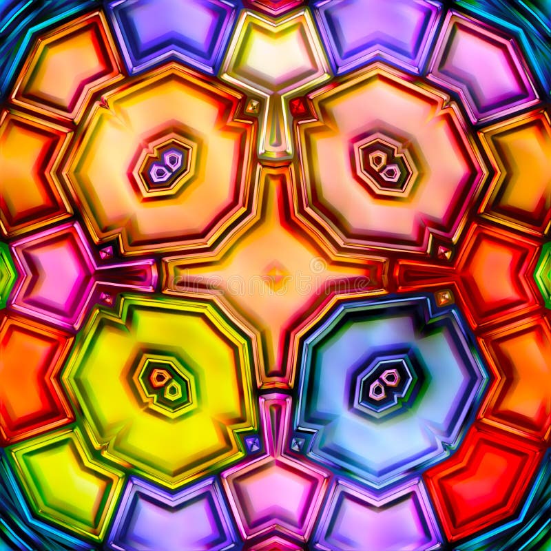 Seamless Texture of Abstract Bright Shiny Colorful Stock Illustration ...