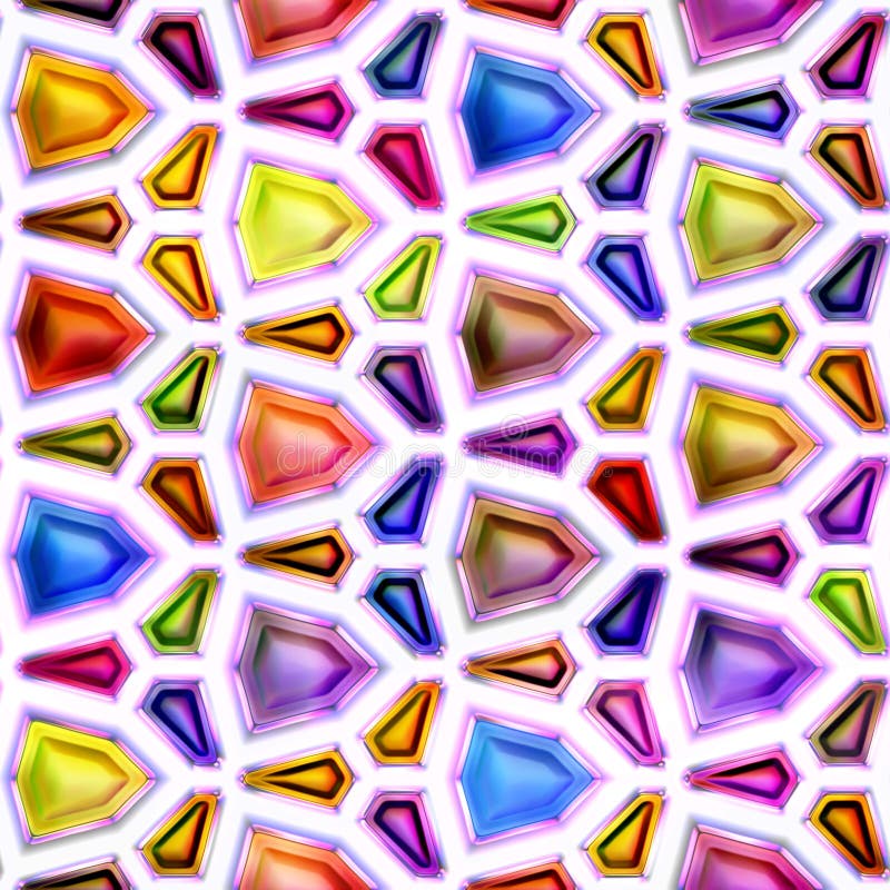 Seamless Texture of Abstract Bright Shiny Colorful Stock Illustration ...