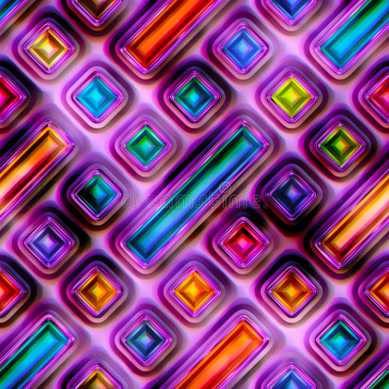 Seamless Texture of Abstract Bright Shiny Colorful Stock Illustration ...
