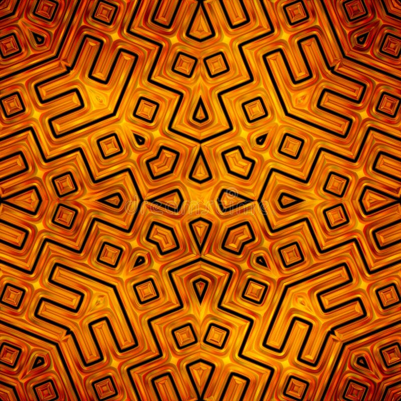 Seamless Texture of Abstract Bright Shiny Orange Stock Illustration ...