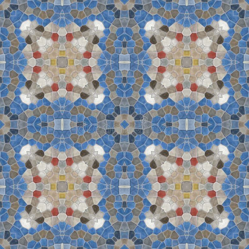 Seamless Texture of Abstract Fabric. Kaleidoscopic Wallpaper Tiles ...