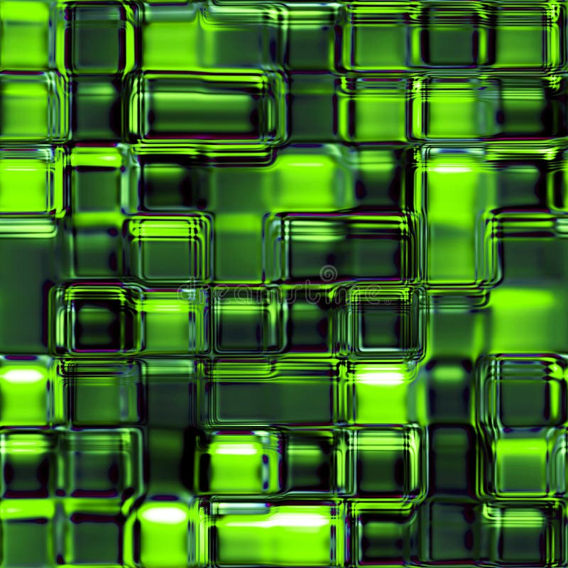 Seamless Texture Abstract Green Squares Stock Illustration ...