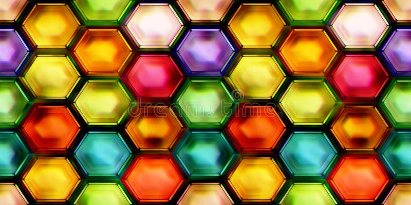 Seamless Texture of Abstract Shiny Colorful 2D Illustration Stock Image ...