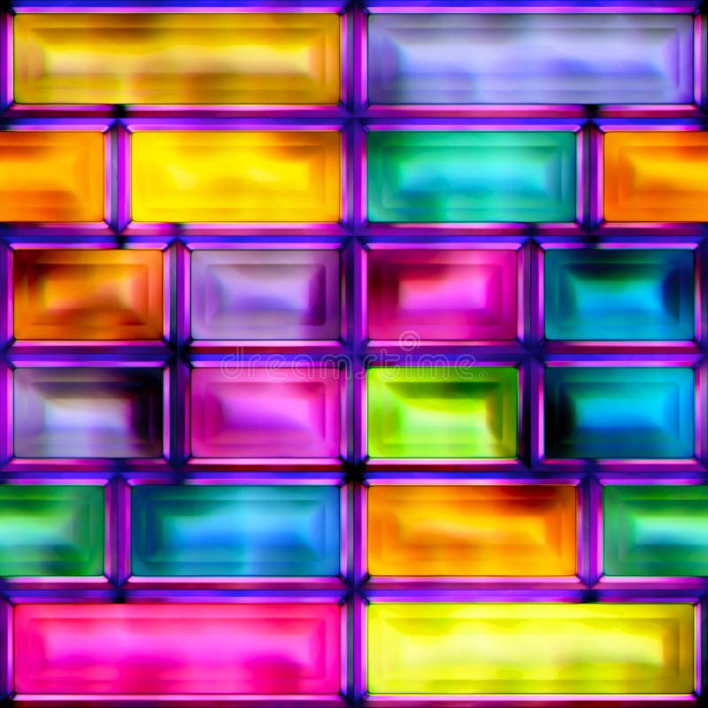 Seamless Texture Abstract Squares Stock Illustration - Illustration of ...