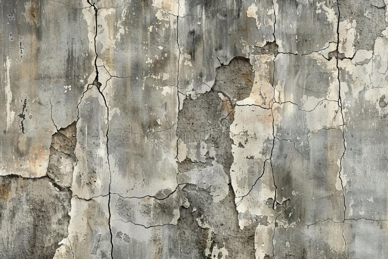 A Seamless Texture of Aged Concrete with Subtle Veining and Weathering ...
