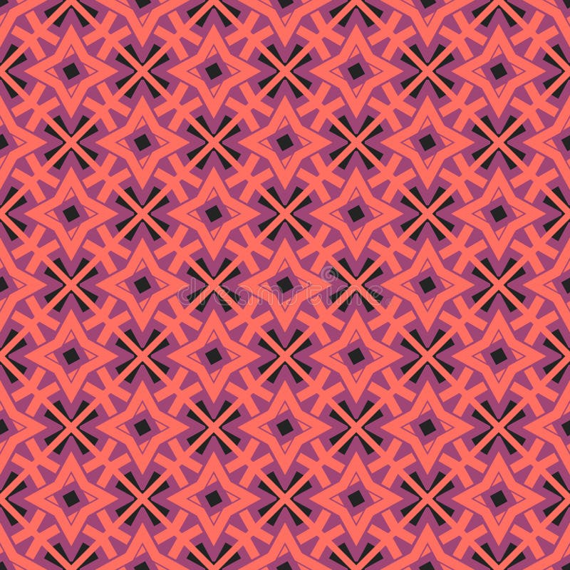 Vector Asian Geometric Pattern Stock Vector - Illustration of arabic ...