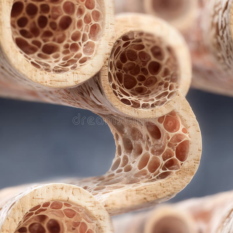 Seamless Texture of Biological Tissue Under Microscope Stock Photo ...