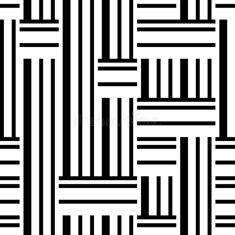 1733 Seamless Texture with Black Bands, Modern Stylish Image. Stock ...