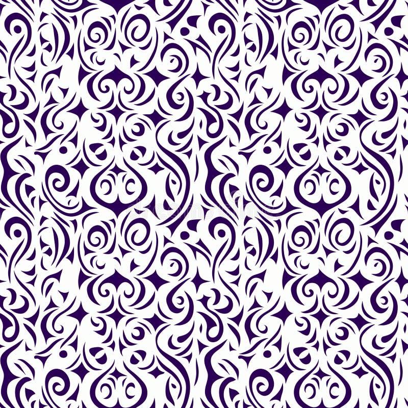 Seamless Texture. Black-and-white Abstract Pattern Stock Illustration ...