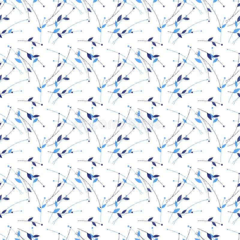 Seamless Texture of the Branches on the White Background Stock ...