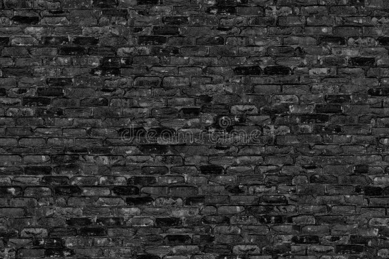 Dark Grey Brick Texture