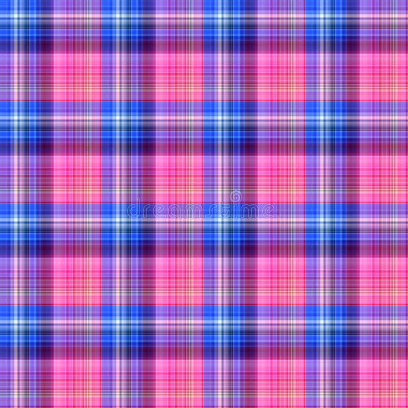 Seamless Texture of Bright Fabric or Wallpaper, Plaid or Cage Stock ...