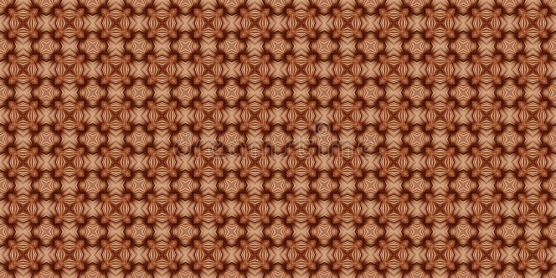 Seamless Texture of Brown Color with a Pattern of Hexagons Stock ...