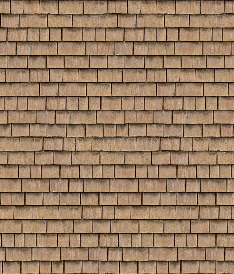 Seamless Texture of Cedar Wood Shakes Shingles Stock Photo - Image of ...