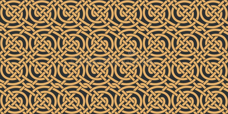 Seamless Texture Celtic Style. Original Ethnic Ornament Stock Vector ...
