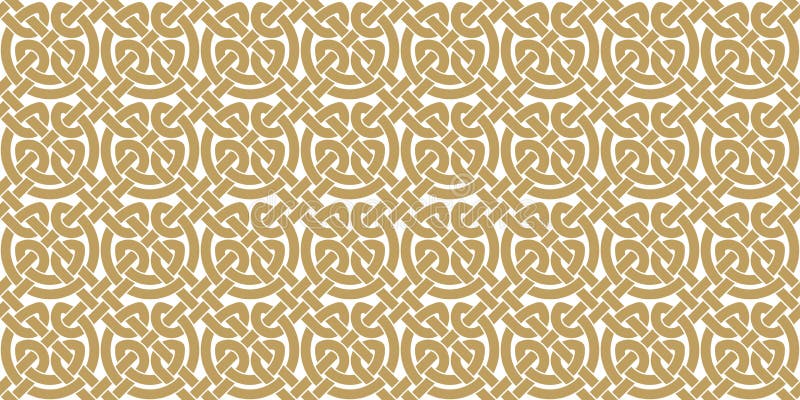 Seamless Texture Celtic Style. Original Ethnic Ornament Stock Vector ...