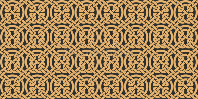 Seamless Texture Celtic Style. Original Ethnic Ornament. Stock ...