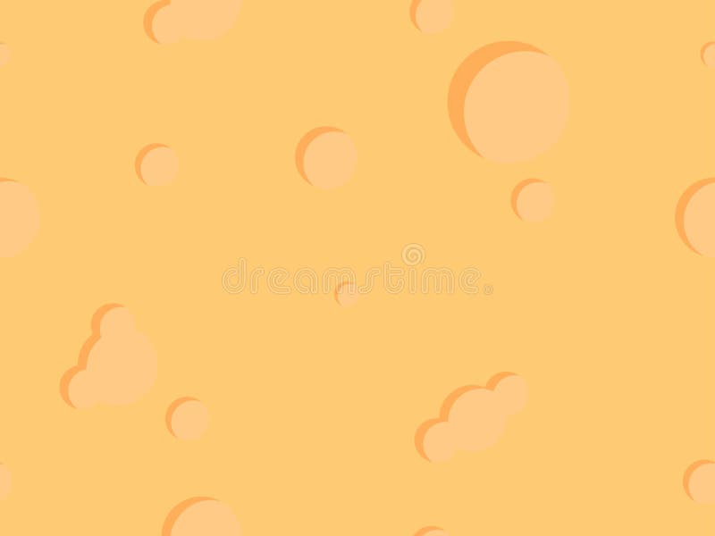 Seamless Texture of Cheese. Porous Surface. Orange Color Stock Vector ...