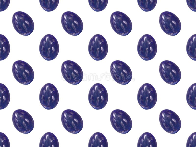 Blue Painted Easter Egg Lies on a Light Background. Copy Space Stock ...