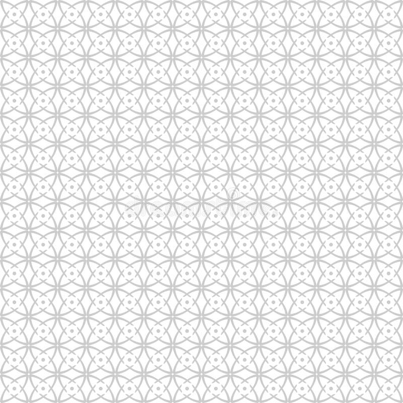 Seamless Texture. Circle Elements Pattern. Stock Vector - Illustration ...