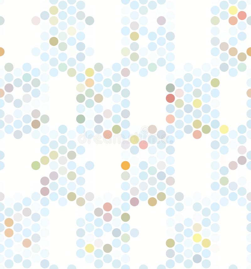 Seamless Texture of the Circles Stock Vector - Illustration of seamless ...