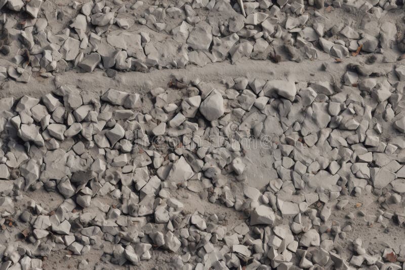 Seamless Texture of Concrete Debris Stock Illustration - Illustration ...