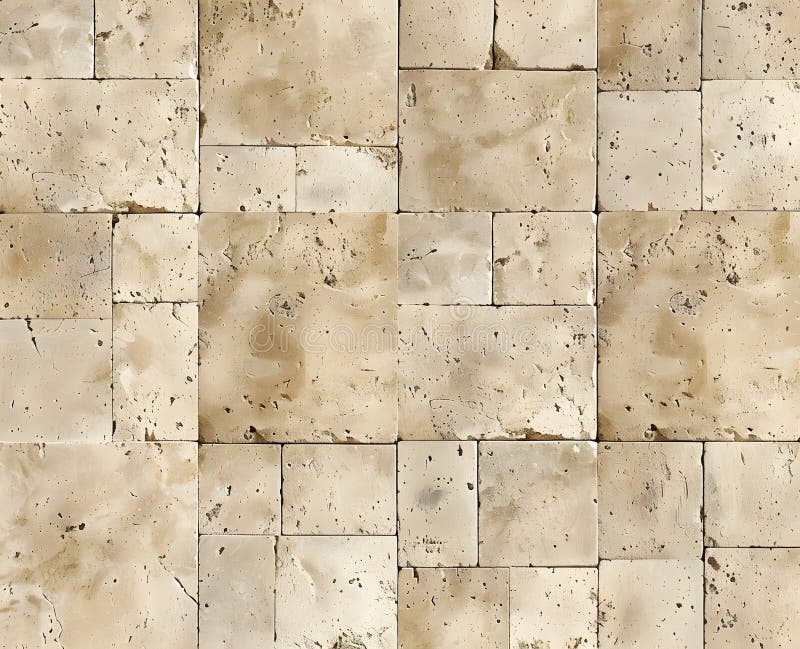 Beige Stone Cladding Texture