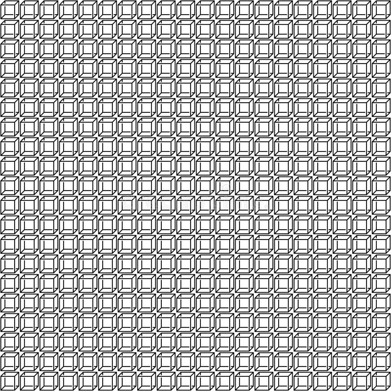 Seamless texture cube stock vector. Illustration of element - 178781680