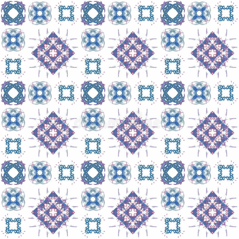 Seamless Texture with 3D Rendering Abstract Fractal Colorful Pattern ...