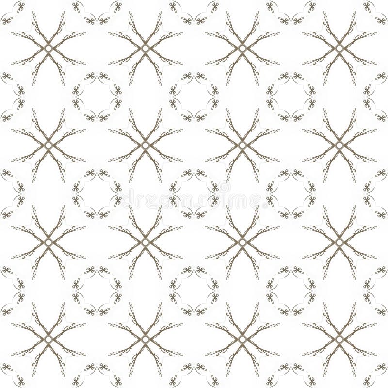 Seamless Texture with 3D Rendering Abstract Fractal Gray Pattern Stock ...