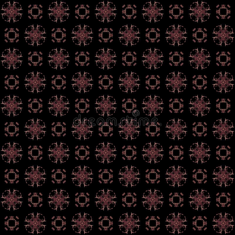 Seamless Texture With 3d Rendering Abstract Fractal Pink Pattern Stock