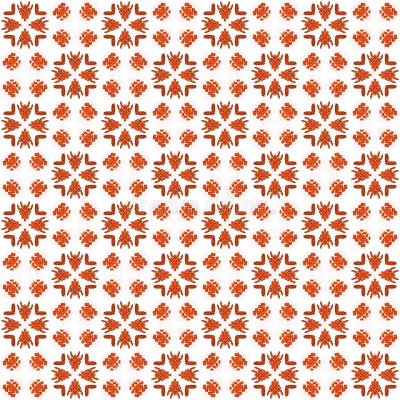 Seamless Texture with 3D Rendering Abstract Fractal Red Pattern Stock ...