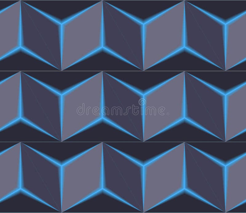 Seamless Texture 3d Retro Techno Crypto Futurism Texture Geometric ...