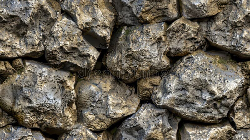A Seamless Texture Depicting Brown Rock with Subtle Low Relief, Evoking ...