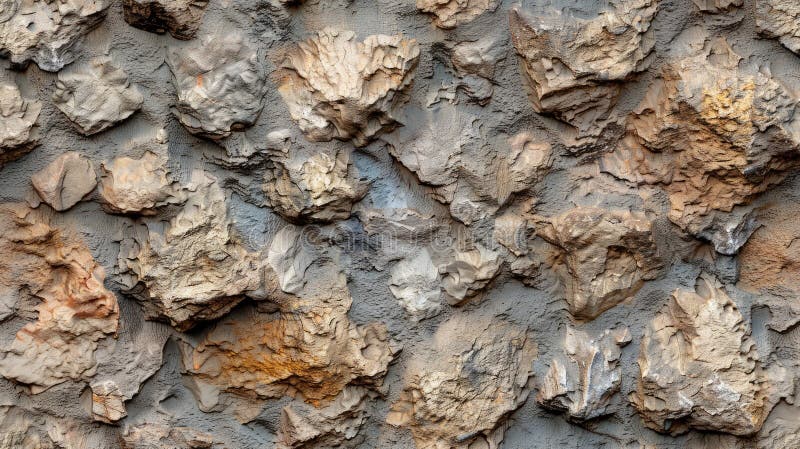 A Seamless Texture Depicting Brown Rock with Subtle Low Relief, Evoking ...