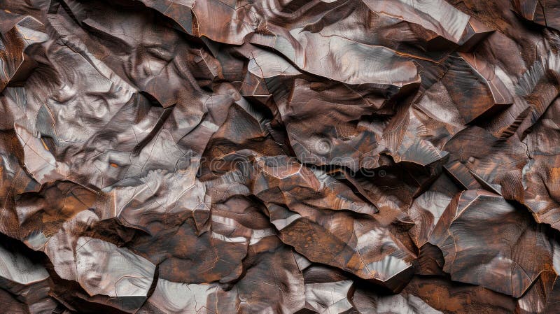A Seamless Texture Depicting Brown Rock with Subtle Low Relief, Evoking ...