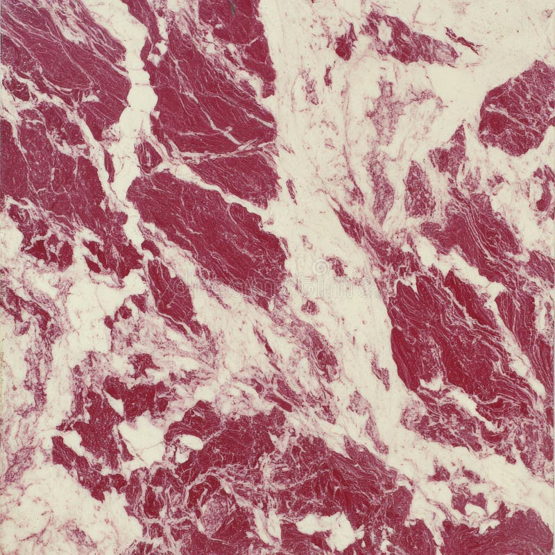 A Seamless Texture Drawing of Red Cloudy Marble, Featuring a Pattern of ...