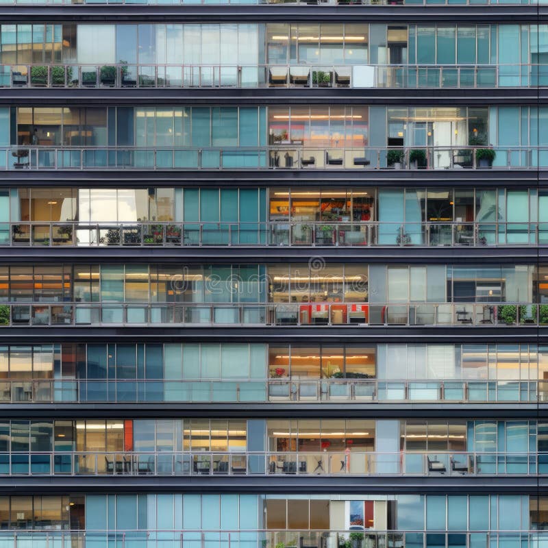 Seamless Texture Night Windows Stock Photos - Free & Royalty-Free Stock ...