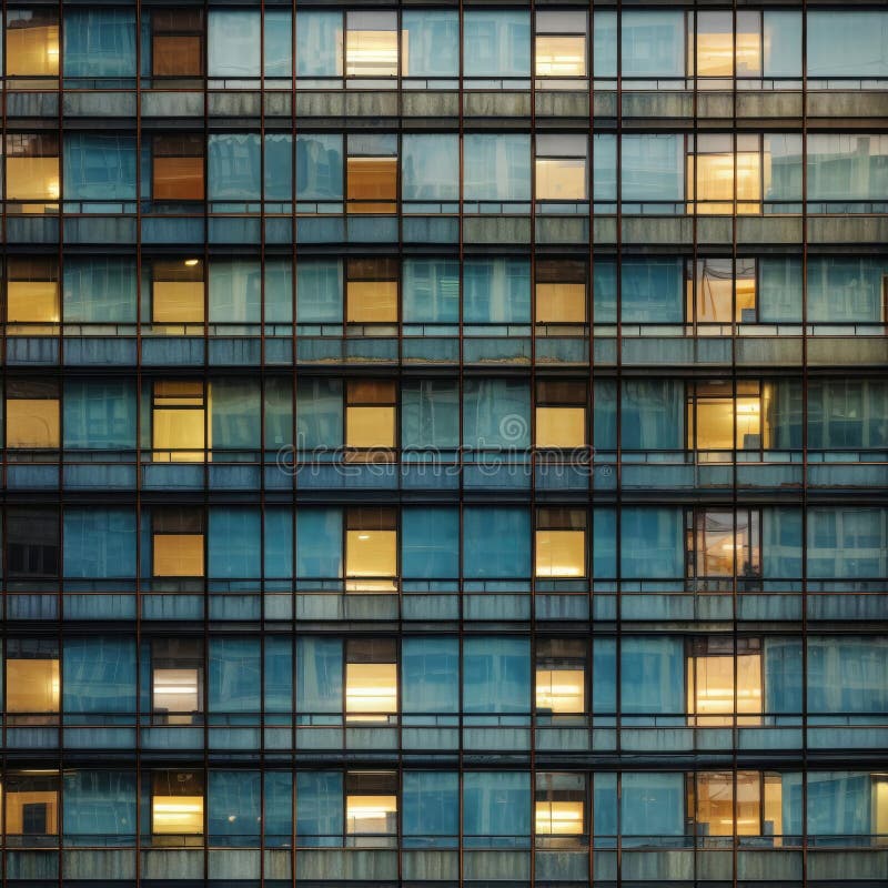 Seamless Texture. the Facade of the Building Stock Illustration ...