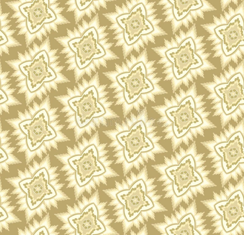 Islamic Star Gold Pattern stock vector. Illustration of moroccan - 47727162