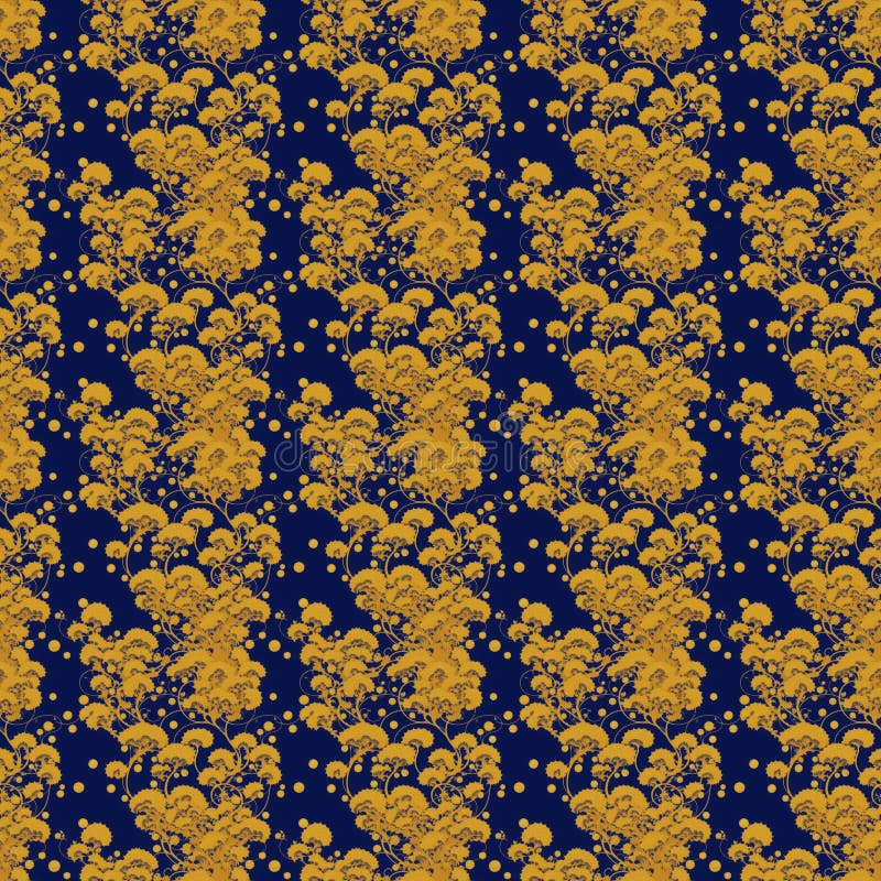 Seamless Texture Floral Pattern in Arabic and Indian Style Stock ...