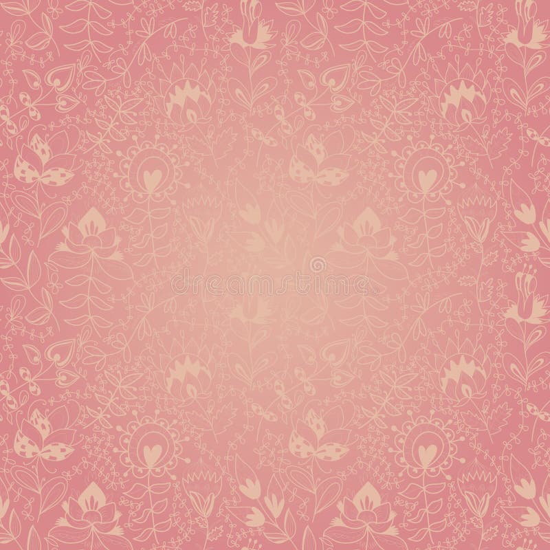 Seamless Texture with Flowers Stock Vector - Illustration of creative ...