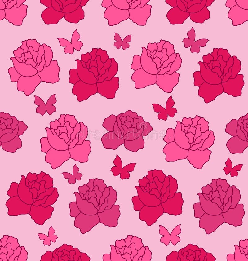 Roses Carpet Texture Stock Illustrations – 439 Roses Carpet Texture ...