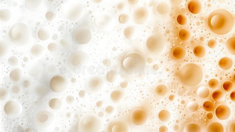 Seamless Texture of Foam Bubbles Creating an Abstract Pattern Stock ...