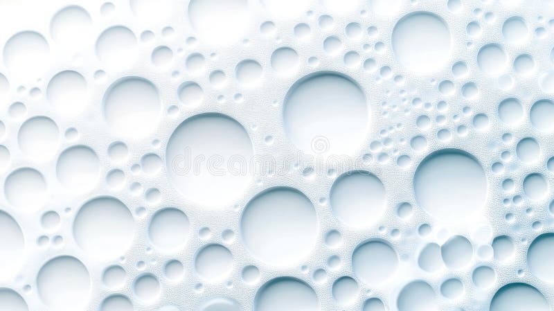 Seamless Texture of Foam Bubbles Creating an Abstract Pattern Stock ...