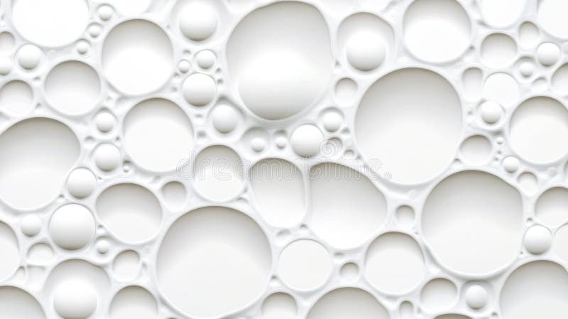 Seamless Texture of Foam Bubbles Creating a Soft, Reflective Surface ...