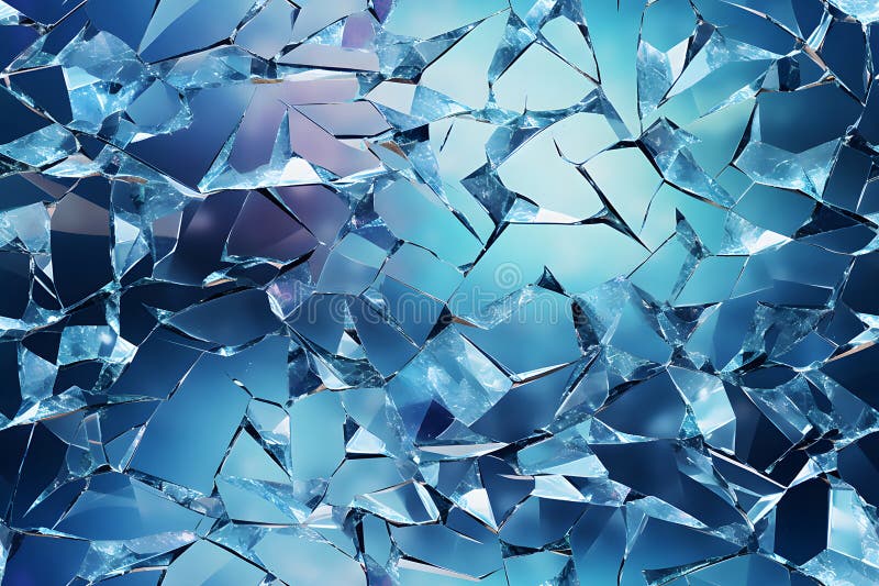 Broken Glass Texture Seamless Shattered Glass Seamless Pattern PSD,