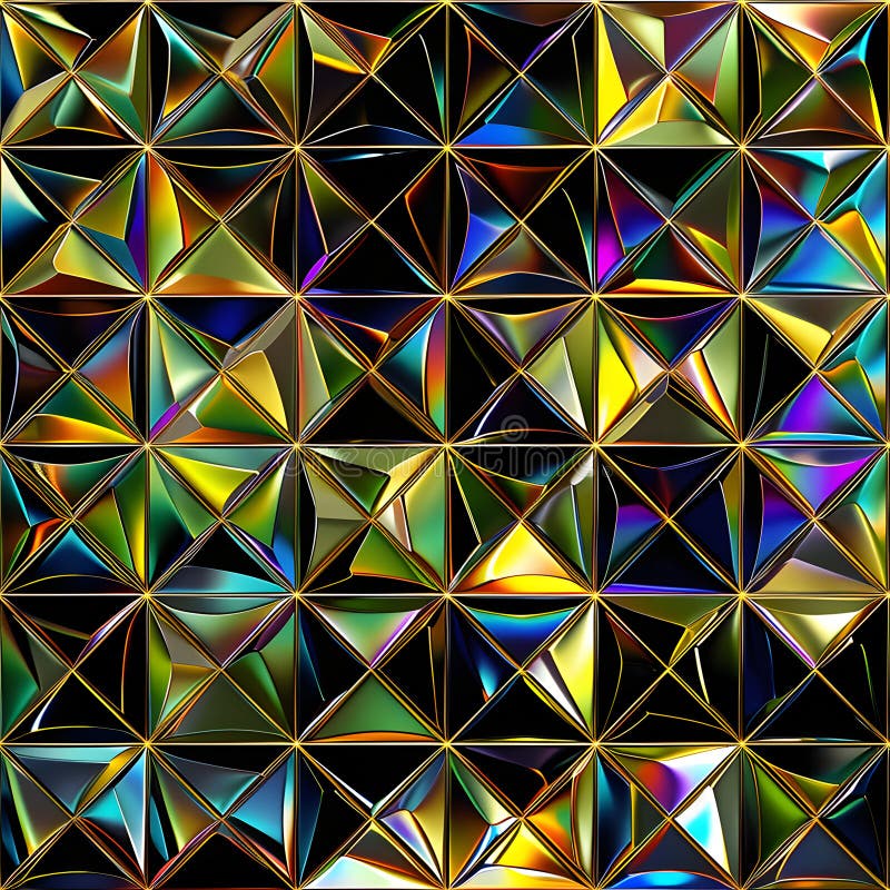 Seamless Texture and Full-frame Background of Colorful Glass Mosaic ...