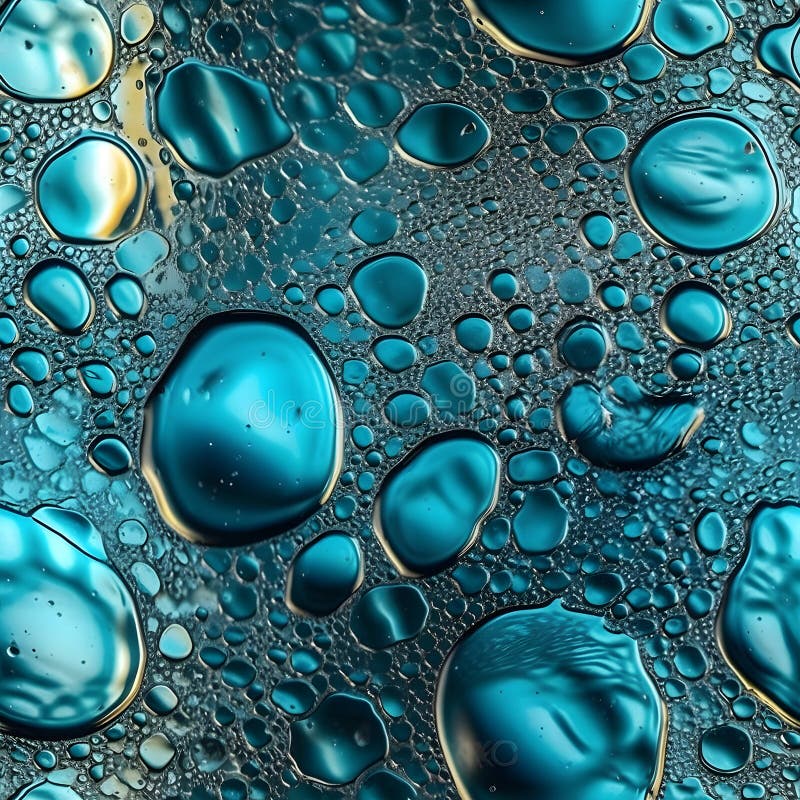 Seamless Texture and Full-frame Background of Water with Oil or Air ... Seamless Texture and Full-frame Background of Water with Oil or Air ...