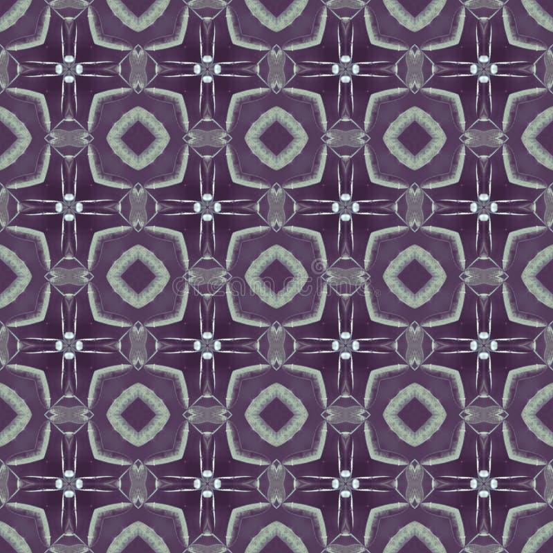 Seamless Texture Geometric Pattern on Purple Background Stock ...